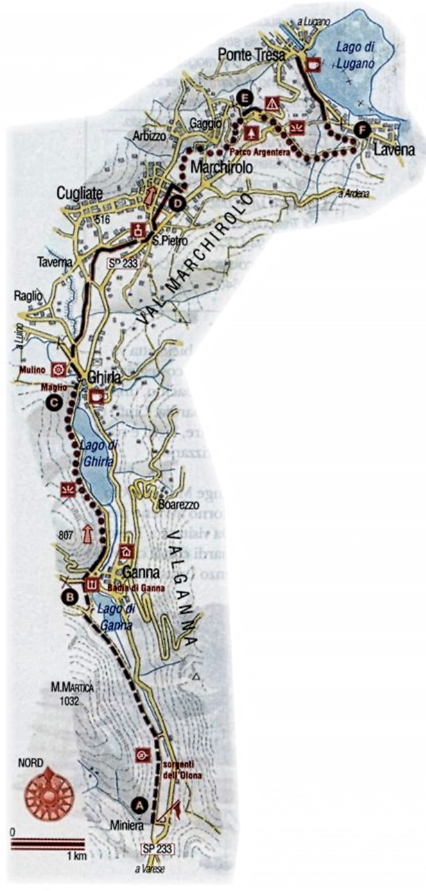 Birra, risotti, santi e vecchi tram in Valganna – sentieri d'autore